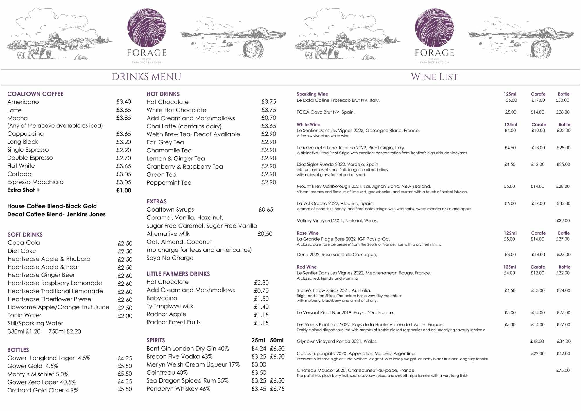 Dinner at Forage - Forage